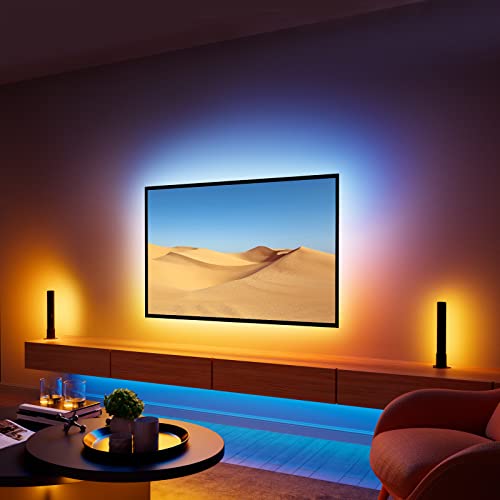 Lytmi Fantasy Plus Kit with Neo 2 Sync Box & Upgraded 75-84" TV Backlight & TV Light Bar & Light Strip Starter Kit