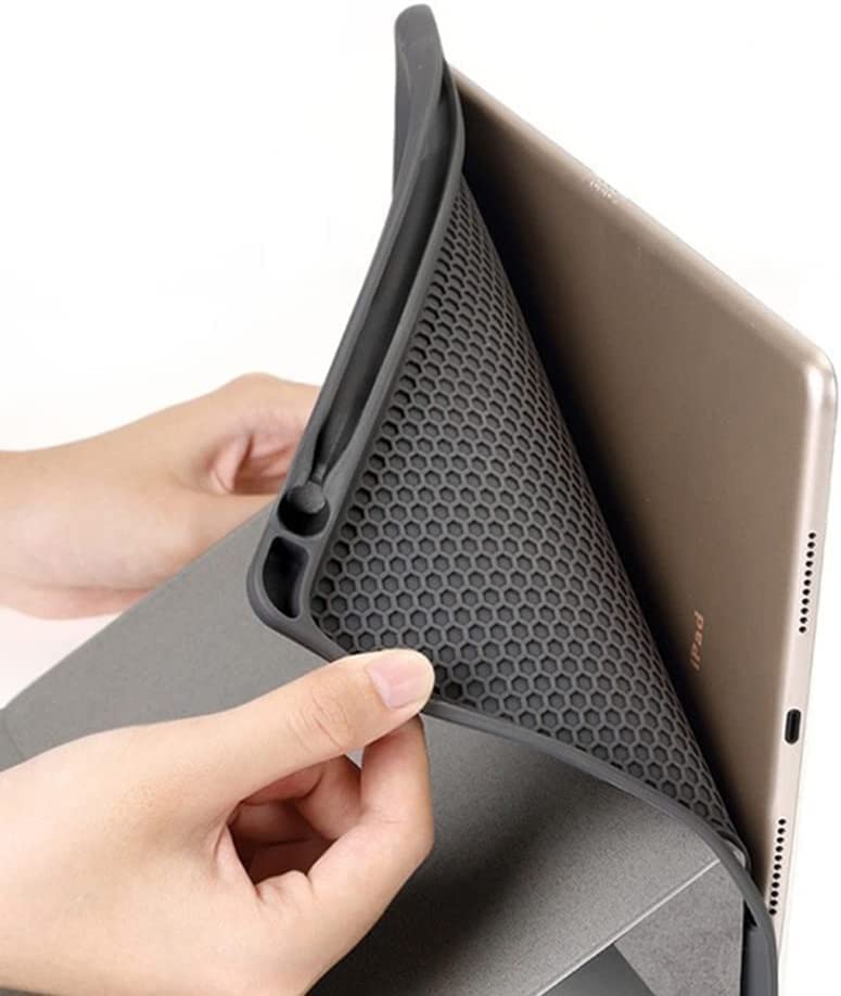 Wugao New iPad Pro 12.9 Case 2021(5th Gen) with Pencil Holder,Sea Waves Dark Sky Auto Wake/Sleep Feature Standing Cover