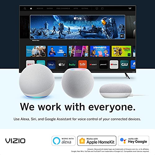 VIZIO 32-inch D-Series Full HD 1080p Smart TV with Apple AirPlay and Chromecast Built-in, Screen Mirroring for Second Screens, & 150+ Free Streaming Channels, D32f-J04, 2021 Model (Renewed)