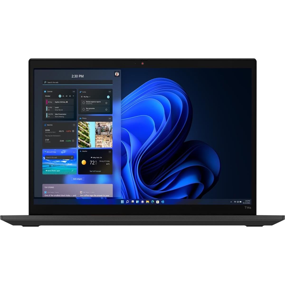 Lenovo ThinkPad T14s Gen 3 21CQ004RUS 14" Notebook - WUXGA - 1920 x 1200 - AMD Ryzen 5 PRO 6650U Hexa-core (6 Core) 2.90 GHz - 16 GB Total RAM - 16 GB On-Board Memory - 256 GB SSD - Thunder Black