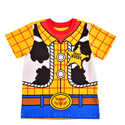 Disney Toy Story Boys Short Sleeve T-Shirt and Pants Set for Toddler and Little Kids