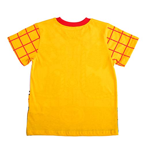 Disney Toy Story Boys Short Sleeve T-Shirt and Pants Set for Toddler and Little Kids