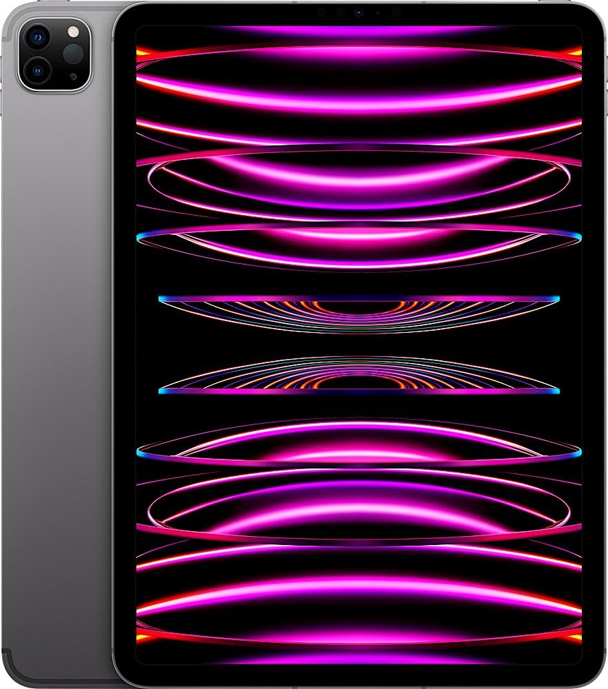 2021 Apple iPad Pro (12.9-inch, Wi‑Fi, 128GB) - Space Gray (Renewed)