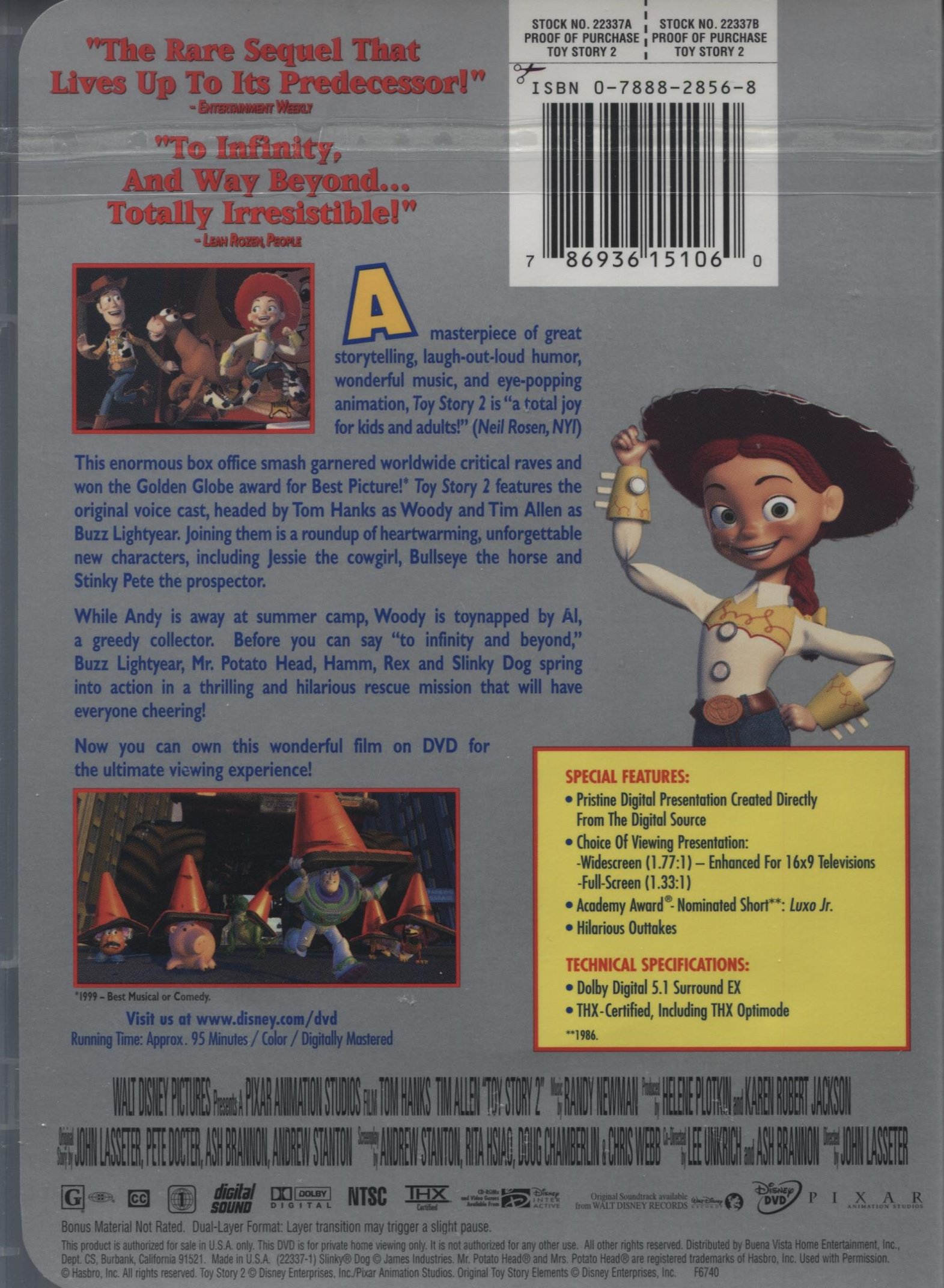 Toy Story 2 [DVD]
