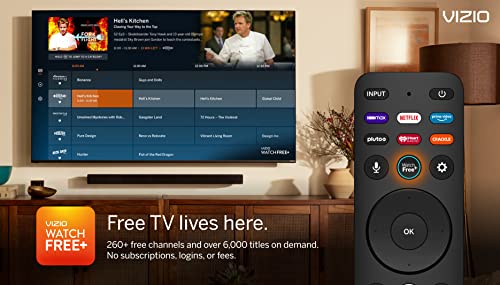VIZIO 43-inch MQ6 Series 4K QLED HDR Smart TV w/Dolby Vision, WiFi 6E, Bluetooth Headphone Capable, AMD FreeSync & Alexa Compatibility, M43Q6M-K04, 2023 Model