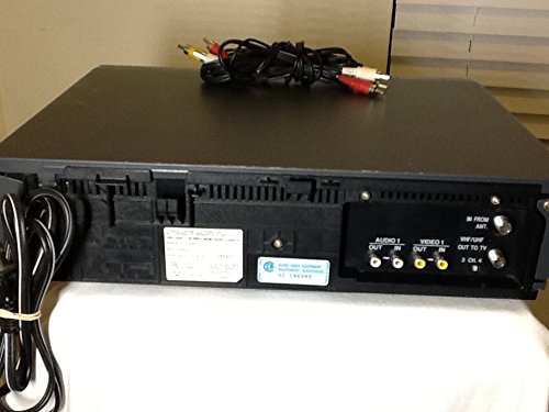 RCA VR327 VCR Video Cassette Recorder 4-Head Hi-Fi Stereo VHS Player. On-Screen Programming. Works Great. Comes with A/V Cable for TV Connection