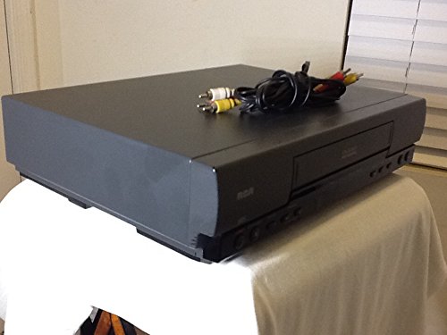 RCA VR327 VCR Video Cassette Recorder 4-Head Hi-Fi Stereo VHS Player. On-Screen Programming. Works Great. Comes with A/V Cable for TV Connection