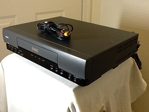 RCA VR327 VCR Video Cassette Recorder 4-Head Hi-Fi Stereo VHS Player. On-Screen Programming. Works Great. Comes with A/V Cable for TV Connection
