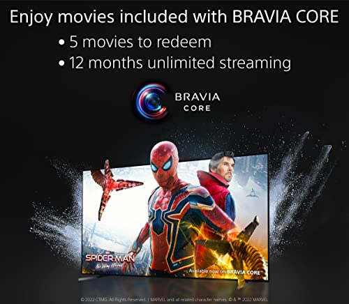 Sony 65 Inch 4K Ultra HD TV X90K Series: BRAVIA XR Full Array LED Smart Google TV with Dolby Vision HDR and Exclusive Features for The Playstation® 5 XR65X90K- 2022 Model