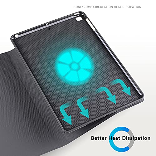 YENDOSTEEN New iPad Pro 11 Inch Case 2022(4th Gen)/2021(3rd Gen)/2020(2nd Gen) with Pencil Holder,Animals Wolf A265 Smart Cover