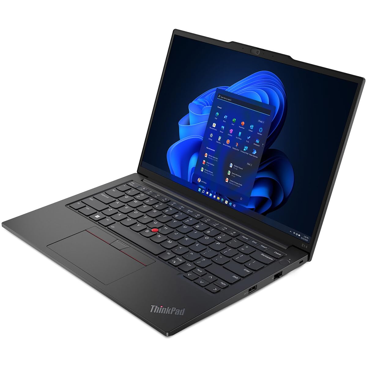 Lenovo ThinkPad E14 Gen 5 21JR0018US 14" Touchscreen Notebook - WUXGA - 1920 x 1200 - AMD Ryzen 7 7730U Octa-core (8 Core) 2 GHz - 16 GB Total RAM - 8 GB On-Board Memory - 512 GB SSD - Graphite Black