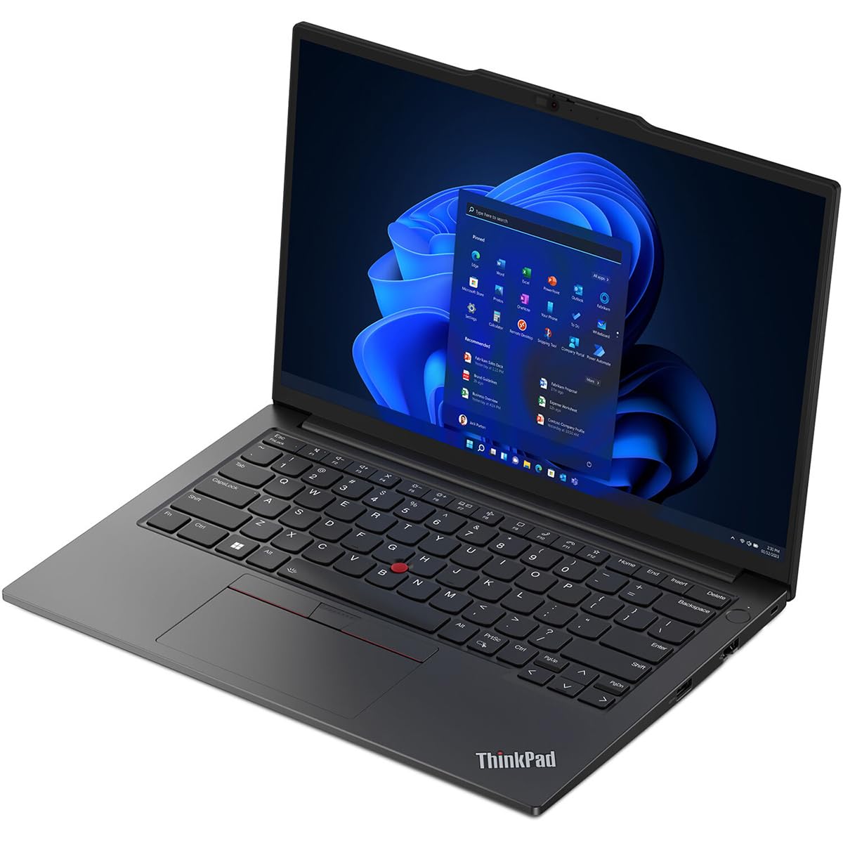 Lenovo ThinkPad E14 Gen 5 21JR0018US 14" Touchscreen Notebook - WUXGA - 1920 x 1200 - AMD Ryzen 7 7730U Octa-core (8 Core) 2 GHz - 16 GB Total RAM - 8 GB On-Board Memory - 512 GB SSD - Graphite Black