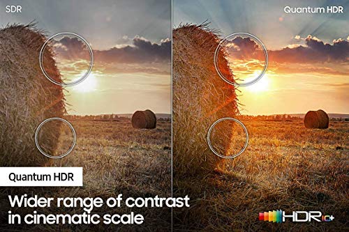 SAMSUNG QN32Q60AA 32" QLED Quantum HDR 4K Smart TV with an Austere 5S-PS8-US1 V-Series 8-Outlet Power w/Omniport USB (2021)