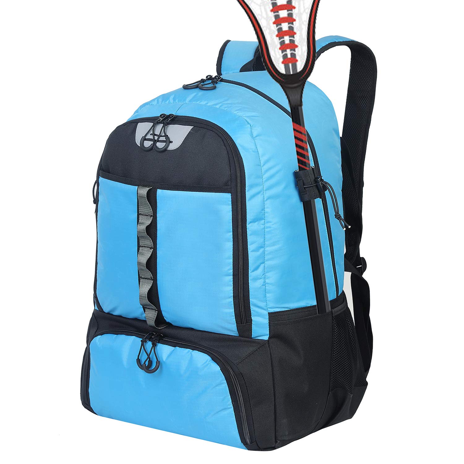 G GATRIAL Extra Large Lacrosse Bag Backpack-20/23 Inch Lacrosse Backpack Holds All Lacrosse or Field Hockey Equipment-Two Stick Holders and Separate Cleats Compartment