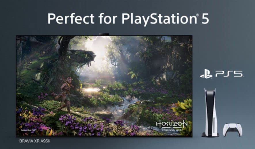 Sony XR55A95K 55" 4K BRAVIA XR HDR IMAX Enhanced Smart OLED TV with an Additional 4 Year Coverage by Epic Protect (2022)