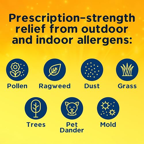 Xyzal Allergy Pills, 24-Hour Allergy Relief, 80-Count, Original Prescription Strength