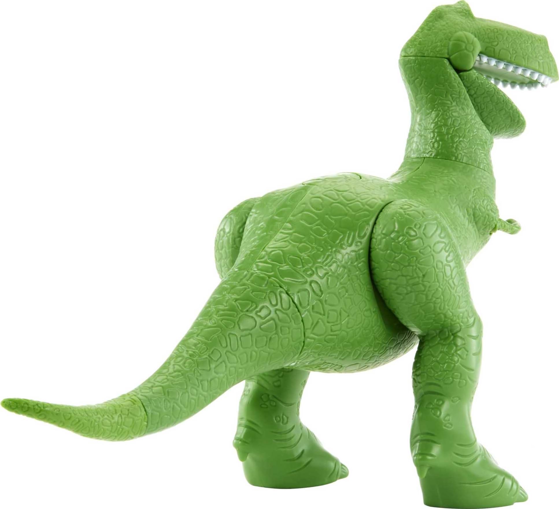 Toy Story 4 4 True Talkers Rex Figure, 7.8 in / 19.81 cm-Tall Posable, Talking Character Figure with Authentic Movie-Inspired Look and 15+ Phrases, Gift for Kids 3 Years and Older