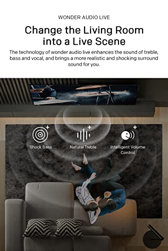 Skyworth S6G Pro 50-inch 4K UHD LCD Smart TV, Android TV with Google Assistant and Chromecast Built-in, Alex Compatibility