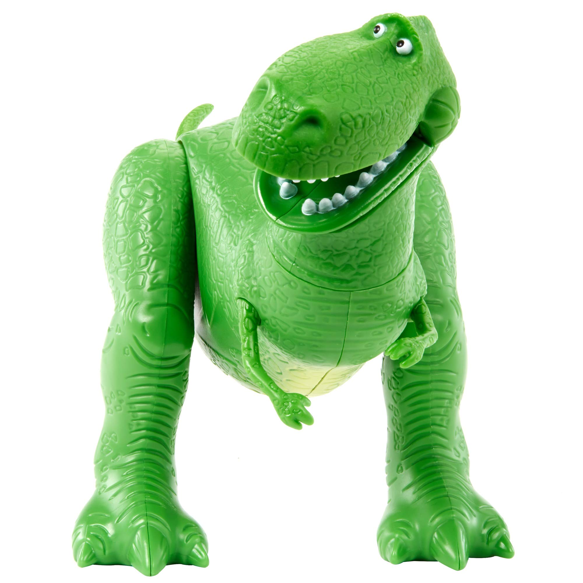 Toy Story 4 4 True Talkers Rex Figure, 7.8 in / 19.81 cm-Tall Posable, Talking Character Figure with Authentic Movie-Inspired Look and 15+ Phrases, Gift for Kids 3 Years and Older
