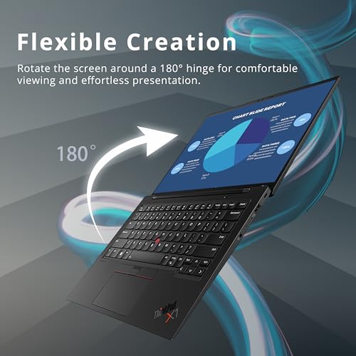 Lenovo Thinkpad X1 Carbon Gen 10 14.0" WUXGA Touchscreen Business Laptop, Intel Core i7-1260P, 32GB RAM, 1TB PCIe SSD, Intel Iris Xe Graphics, Win 11 Pro, Black, 32GB Hotface USB Card