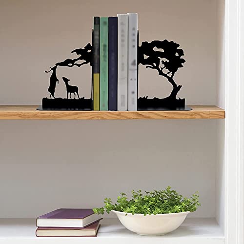 Bookends Shelves Bookends Decorative Book Ends Heavy Duty Book end Bookshelf Decor for Bedroom Library Office School Book Desktop for Heavy Books