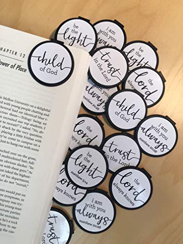 Inspirational Bookmarks (Set of 30) Assortment Christian Bookmarks. Ideal for Bible School Gifts, Christian Promotions, Vacation Bible School Rewards and Birthday Favors!