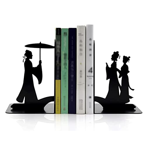 Bookends Shelves Bookends Decorative Book Ends Heavy Duty Book end Bookshelf Decor for Bedroom Library Office School Book Desktop for Heavy Books