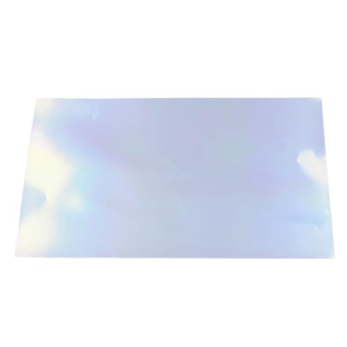 Printable Holographic Sticker Paper for Laser Ink Printing 20 Sheets Printing Paper Stickers Self Adhesive A4 Quick Drying Scratch Resistant Inkjet Printer Paper