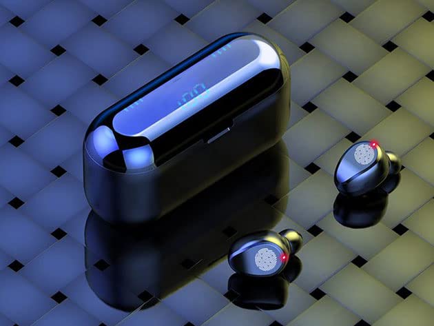 OwensAssetFund Gifts F9 TWS Bluetooth 5.1 Sport Wireless Earbuds with Battery Charging Case
