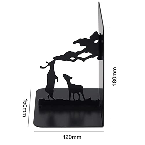 Bookends Shelves Bookends Decorative Book Ends Heavy Duty Book end Bookshelf Decor for Bedroom Library Office School Book Desktop for Heavy Books