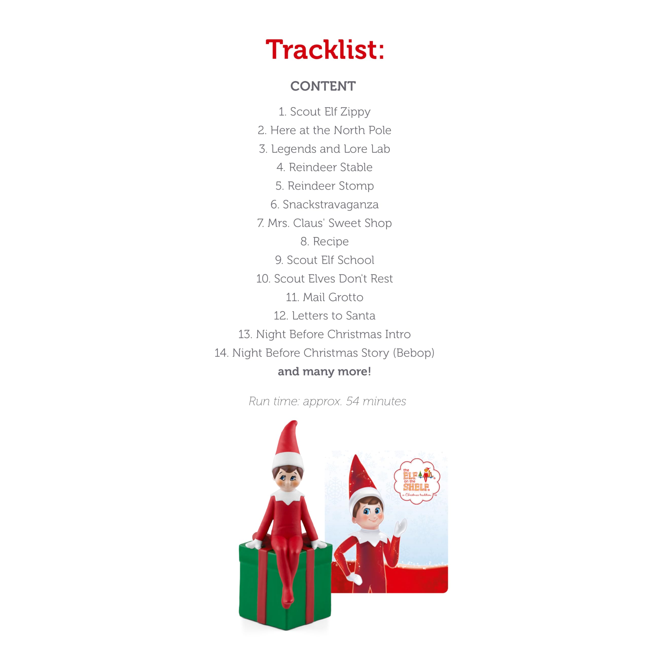 Tonies Scout Elf Audio Toy Figurine from The Elf on The Shelf