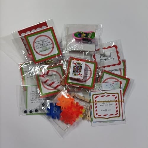 Elf kit 24 Days of Christmas Elf Magic Kit for 2024 Fun Elf Activities Props and Countdown Xmas Gift and Party Favor