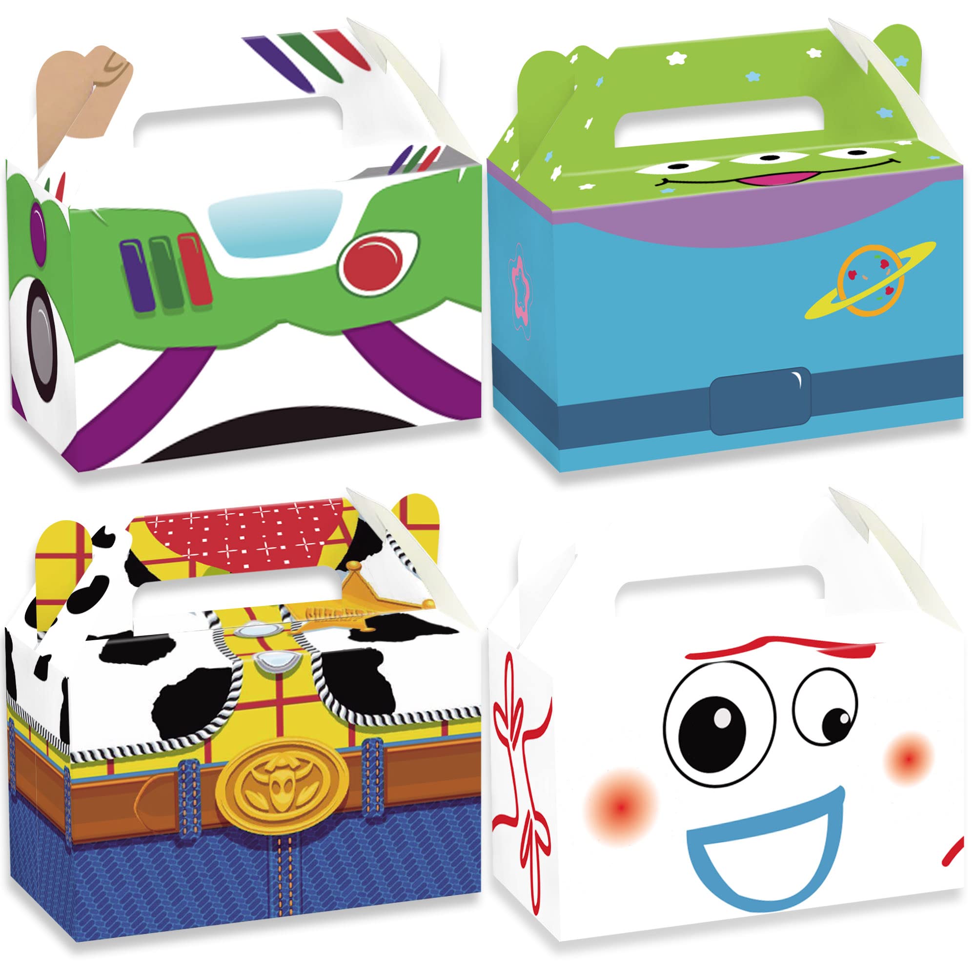 Toy Inspired Story Birthday Party Supplies - 24pcs Toy Inspired Story Goodie Bags, Candy Bags - Toy Inspired Story Party Favors for Toy Inspired Story Party Decorations