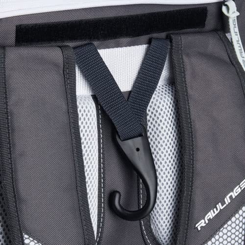 Rawlings | IMPULSE Backpack Equipment Bag | Baseball/Softball | White