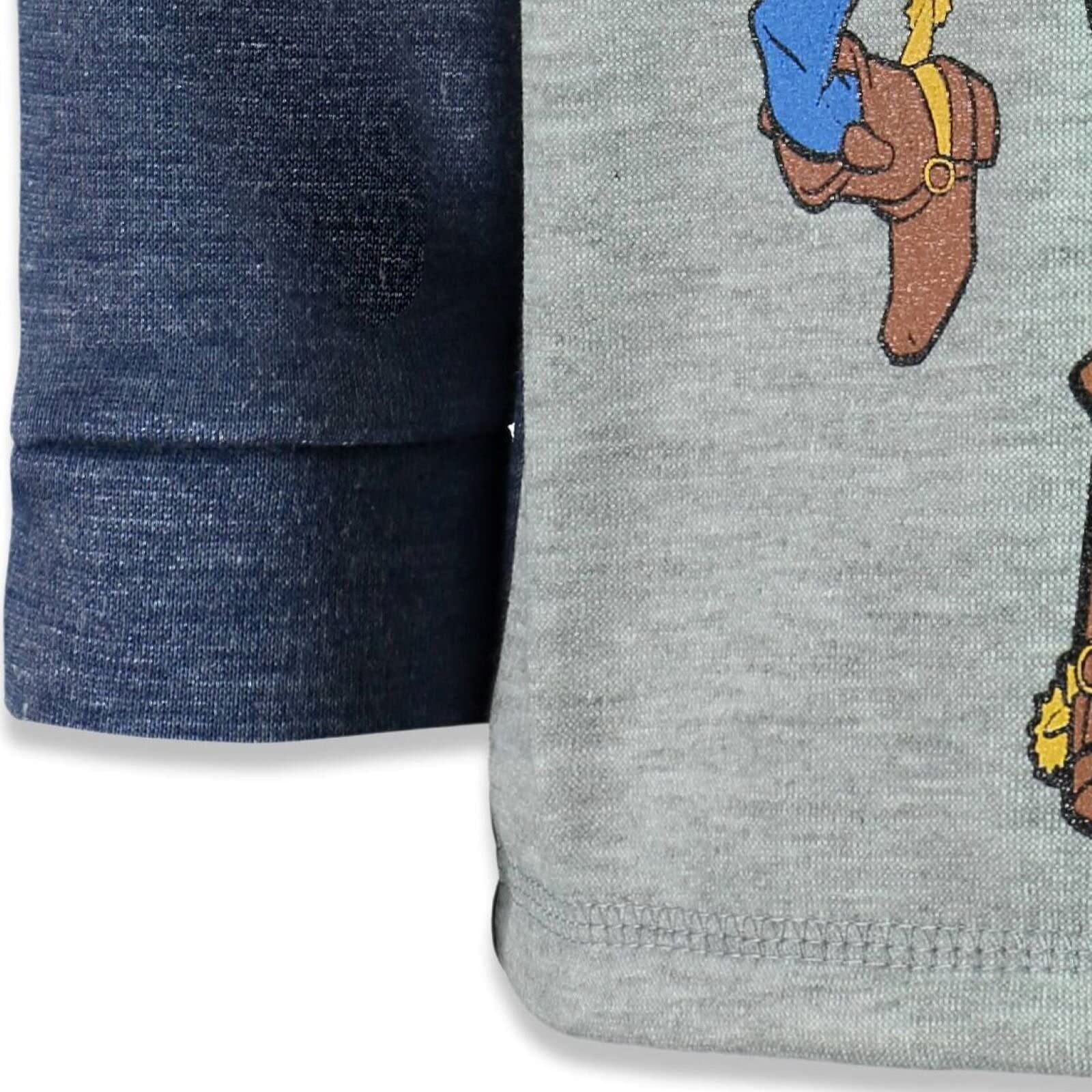Disney Pixar Toy Story Woody Buzz Lightyear Toddler Boys Fleece Half Zip Hoodie 4T