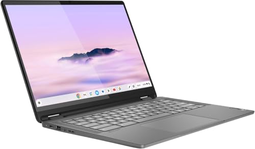 IdeaPad Flex 5i Chromebook Plus 14" FHD+ 2-in-1 Touchscreen Laptop ( Intel Core i3-1315U, 8GB RAM, 1TB SSD), FHD Webcam, Backlit Keyboard, Chrome OS, w/Google AI, 2TB of Cloud Storage, Grey