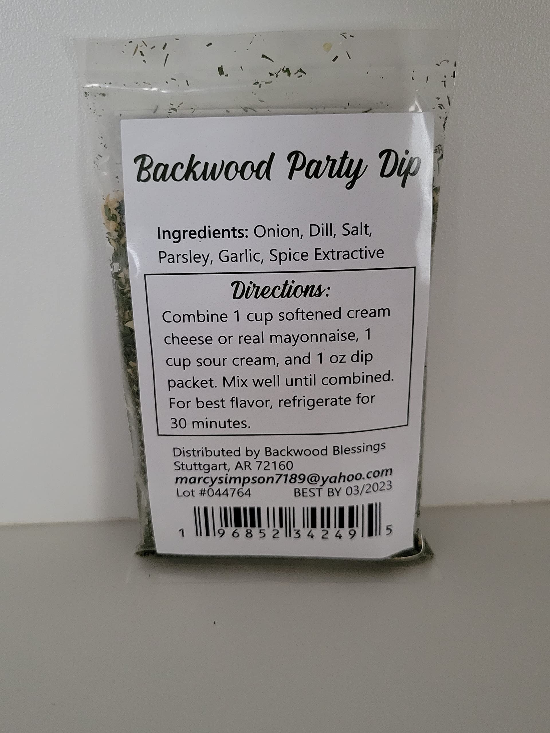 Backwood Blessings Party Dip