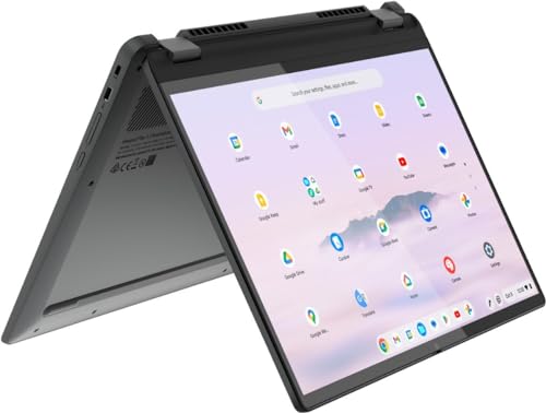 IdeaPad Flex 5i Chromebook Plus 14" FHD+ 2-in-1 Touchscreen Laptop ( Intel Core i3-1315U, 8GB RAM, 1TB SSD), FHD Webcam, Backlit Keyboard, Chrome OS, w/Google AI, 2TB of Cloud Storage, Grey