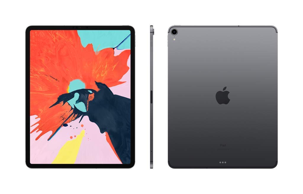 Apple iPad Pro 3rd Gen (12.9-inch, Wi-Fi + Cellular, 1TB) - Space Gray (Renewed)