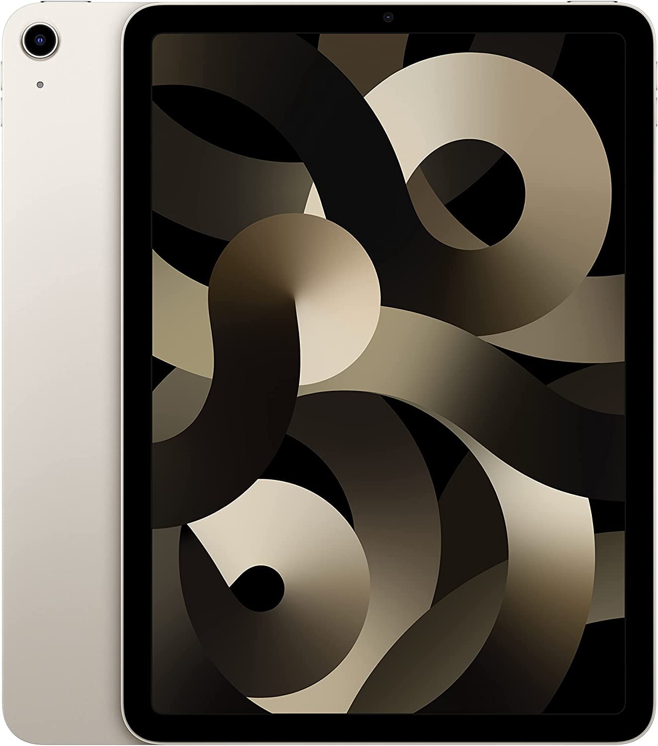 2022 Apple iPad Air (10.9-inch, Wi-Fi, 256GB) - Starlight (Renewed)
