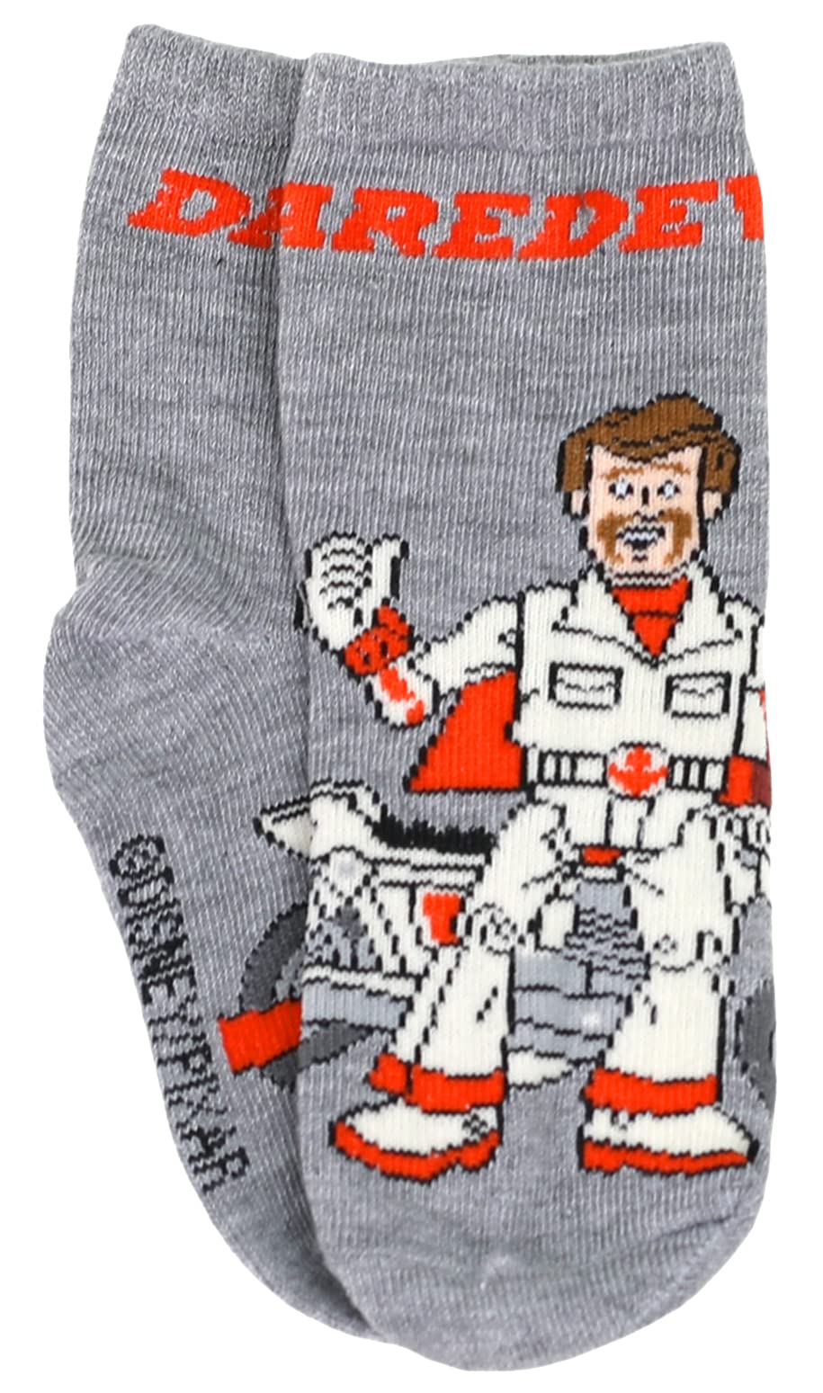 Disney Toy Story Novelty Crew Socks for Boys, Forky Woody Buzz Daredevil Alien Multi Pack of 5, Small