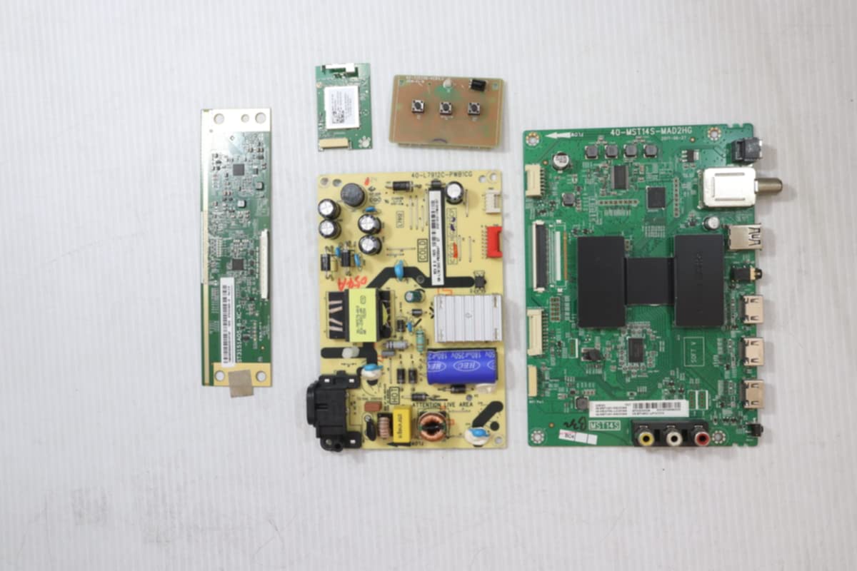 Television Repair Kit for TCL 32S301 with TV Main Board + Power Supply + TCon + Cables