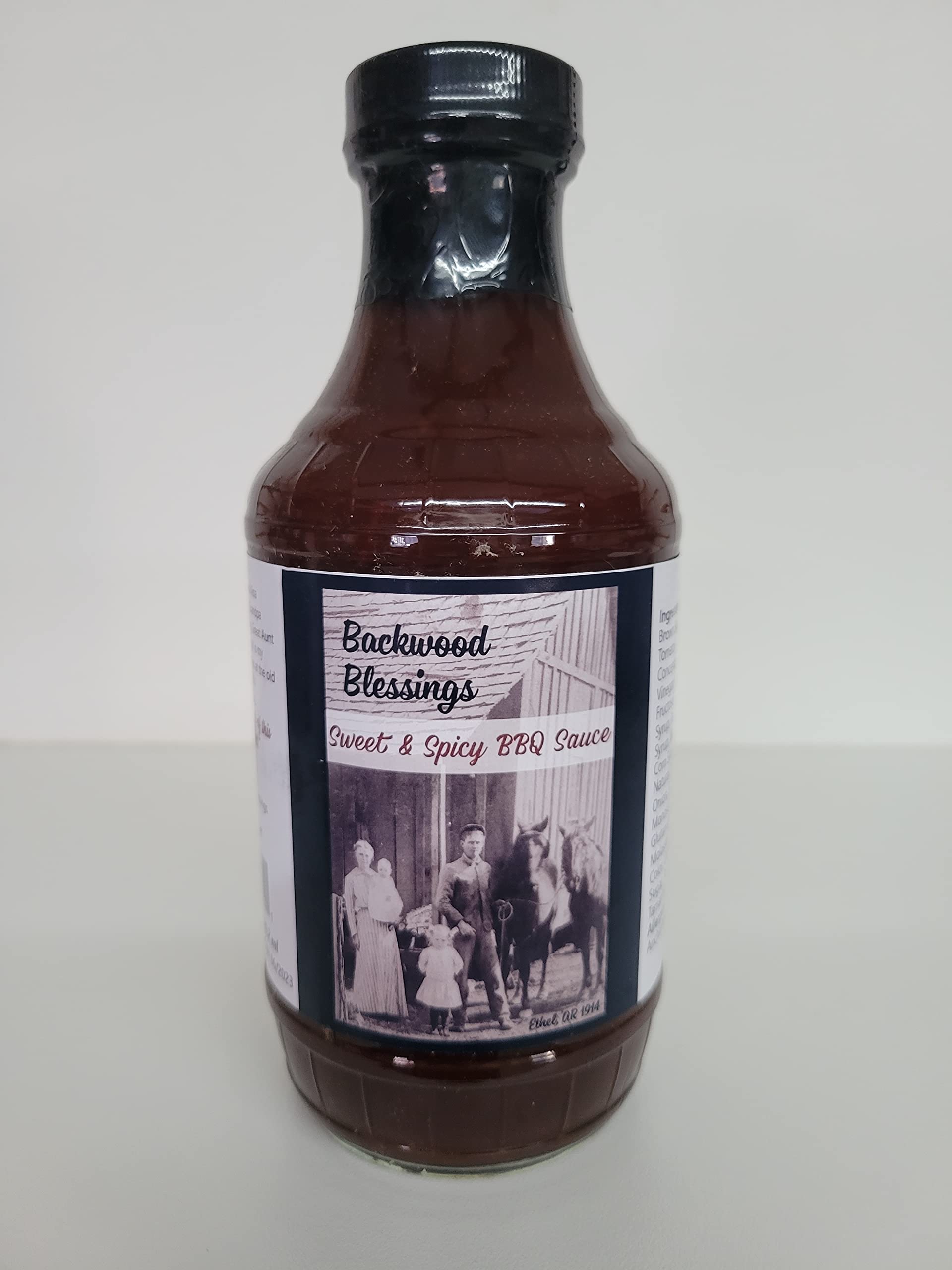 Backwood Blessings Sweet & Spicy BBQ Sauce