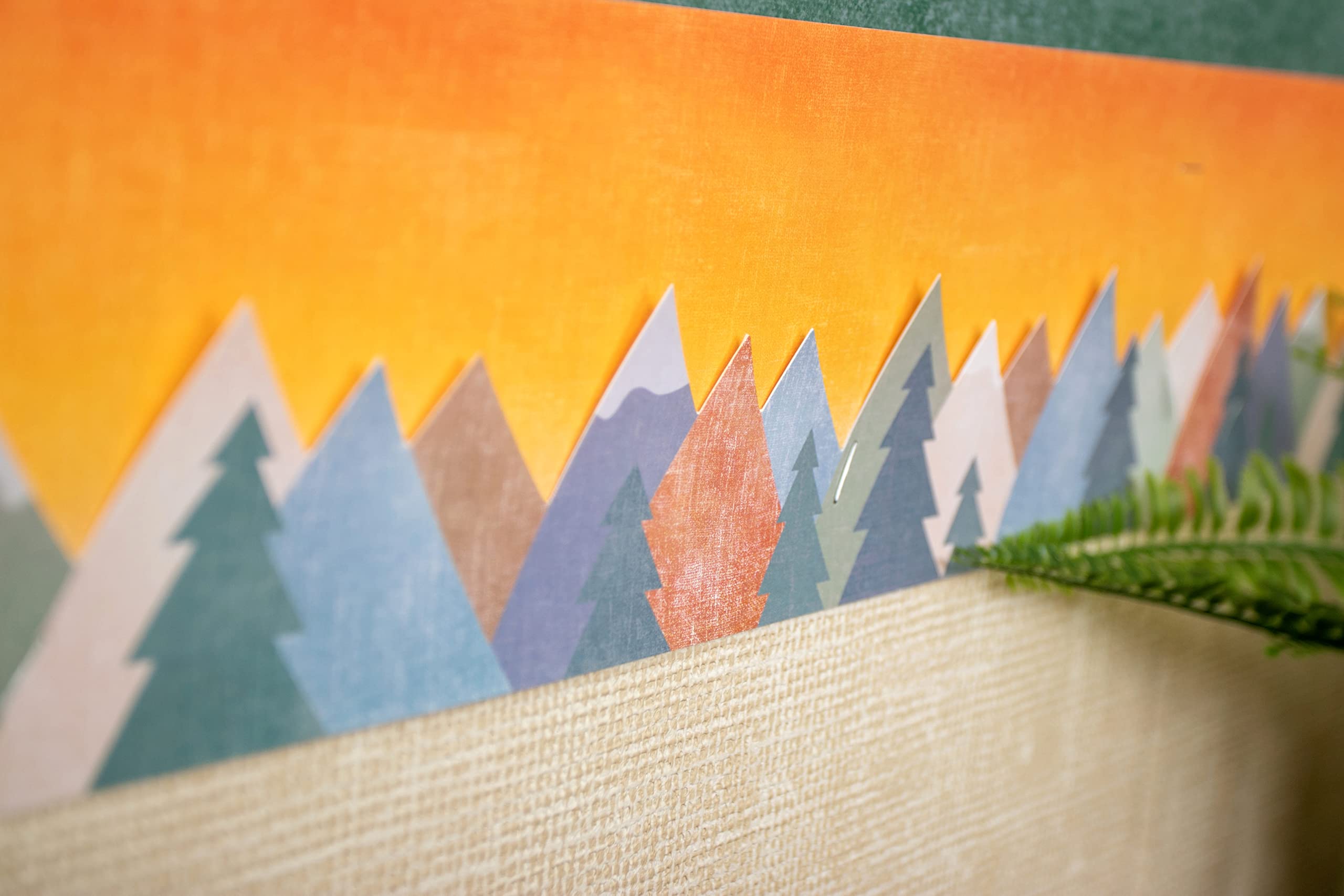 Teacher Created Resources Moving Mountains Sunrise Straight Border Trim