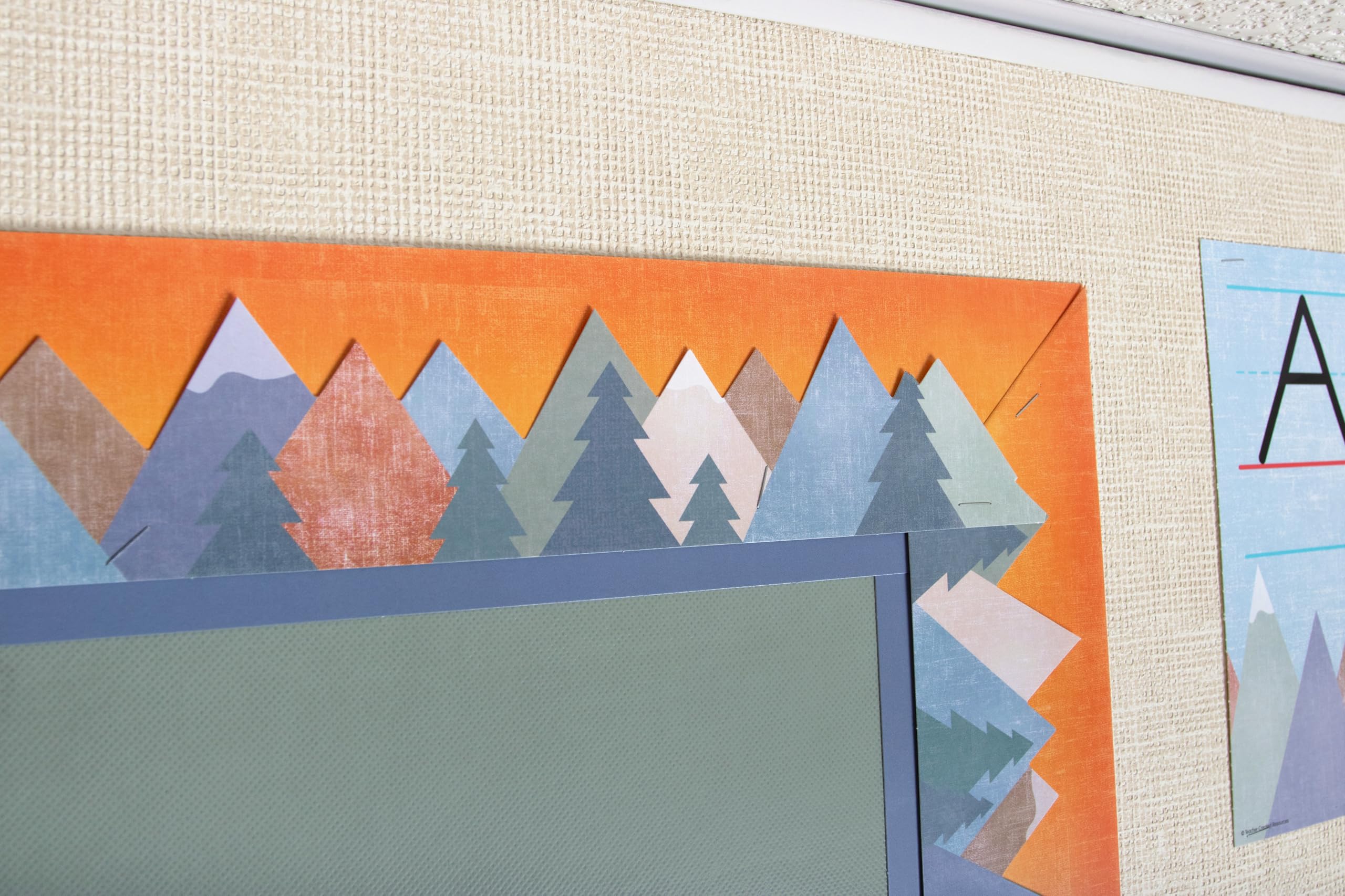 Teacher Created Resources Moving Mountains Sunrise Straight Border Trim