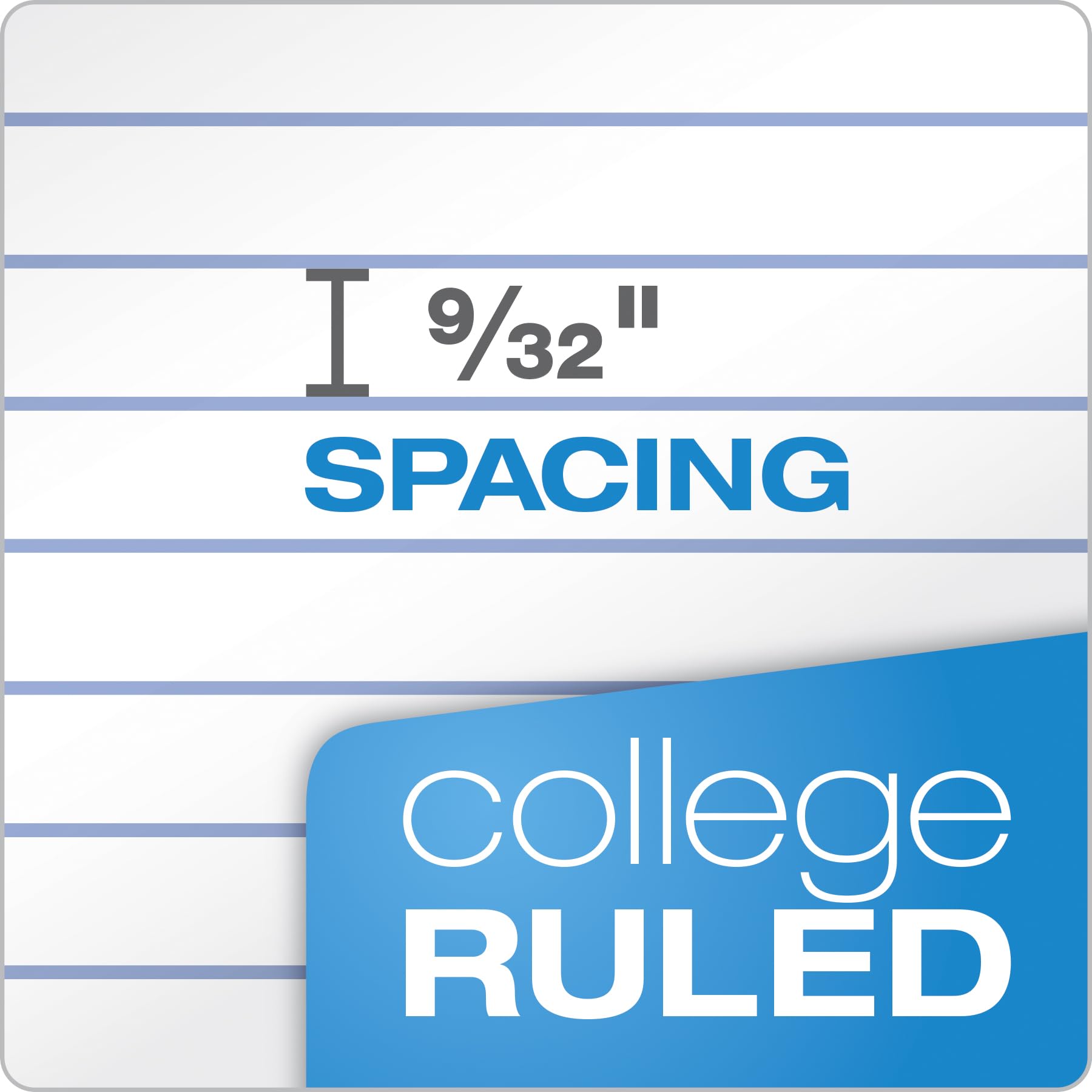 Oxford Spiral Notebooks, 1 Subject, College Ruled Paper, Durable Plastic Cover, 100 Sheets, Divider Pocket, 3 per Pack (10390), Red, Black and Blue