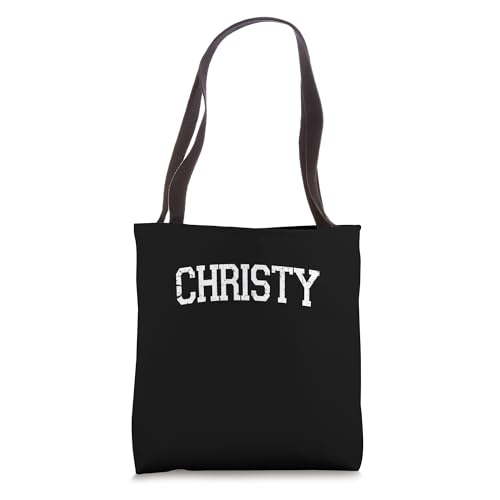 Vintage Personalized Name Classic Christy Tote Bag