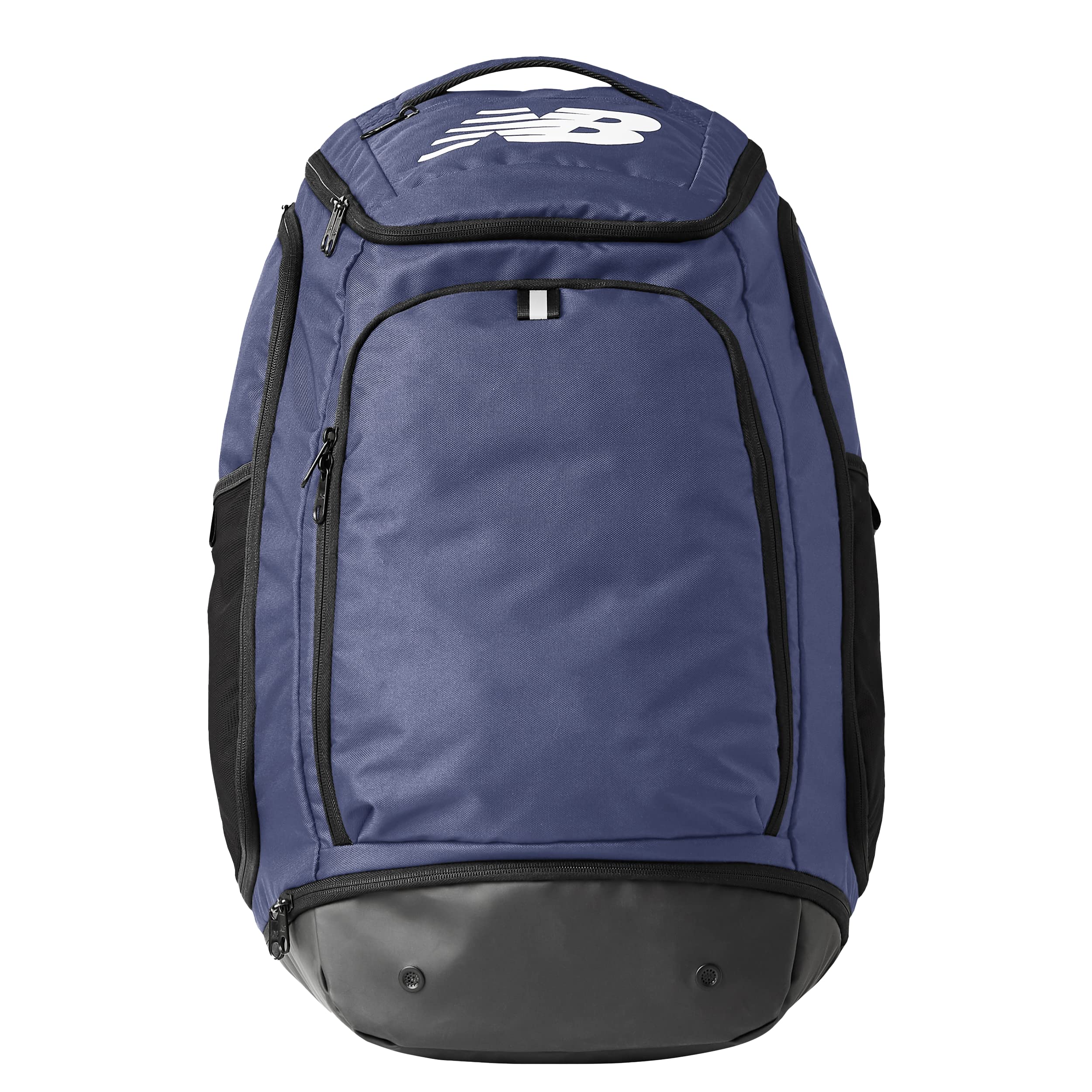 New Balance Sports Backpack, Team Travel Gym Bag for Men and Women, Grey, One Size