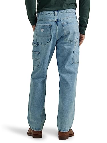 Lee Men's Legendary Workwear Carpenter Jean, Union Fade, 36W x 30L