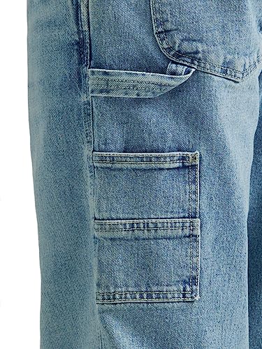 Lee Men's Legendary Workwear Carpenter Jean, Union Fade, 36W x 30L